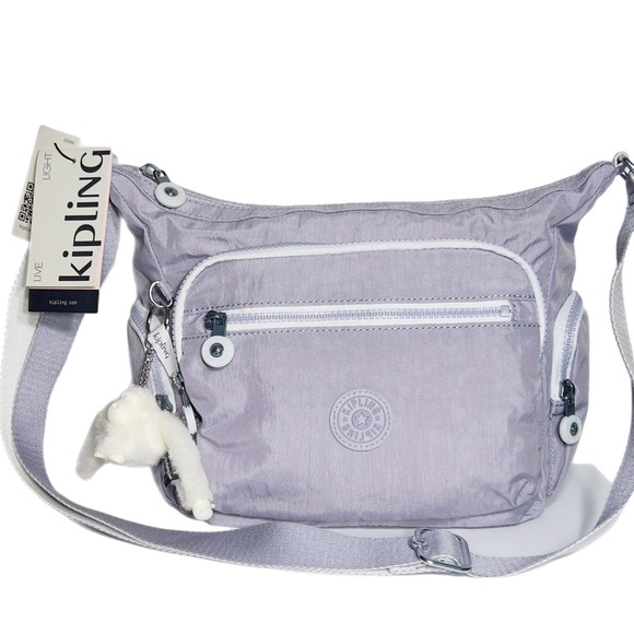Kipling | Bags | Nwt Kipling Small Gabbie Crossbody Bag In Tender Gray ...